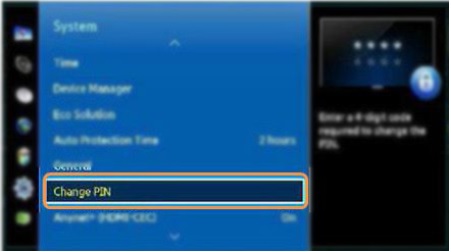 Why do we have to change PIN in Samsung SMART TV? | Samsung Support HK_EN