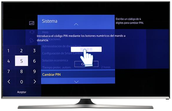 Smart TV UN50J5500AK - ¿Qué es y cómo Cambiar el PIN? | Samsung Soporte CO