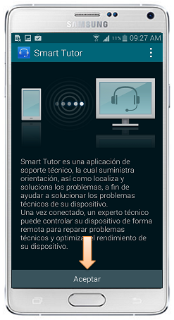 ¿Cómo usar Smart Tutor y obtener Soporte remoto? | Samsung Soporte CO