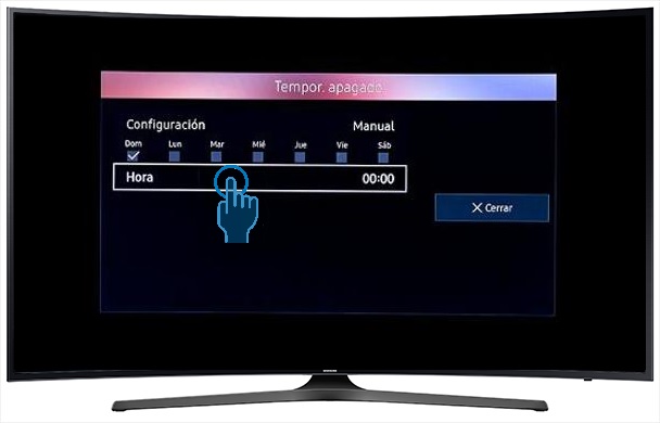 Smart TV Curvo UHD KU6500 - ¿Cómo configurar temporizador de apagado ...