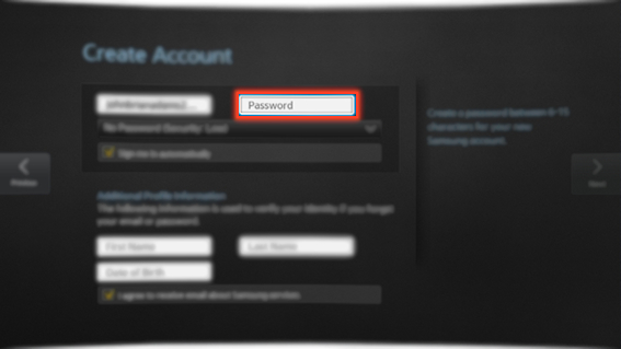 How to create a Samsung account in Samsung Smart TV? | Samsung Support ...