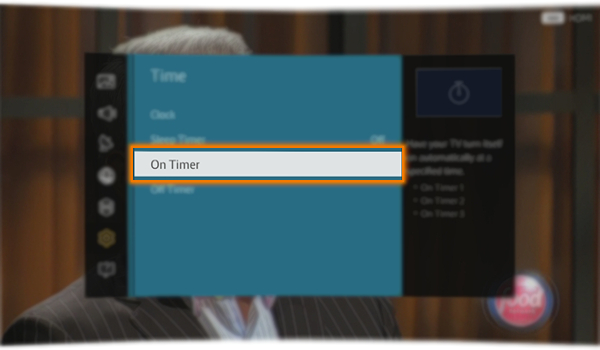 How to set On-Timer in Samsung SUHD 4K Curved Smart TV JS9000 ...