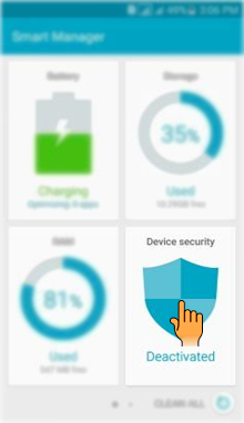 How to Scan device for threats in Samsung Galaxy A7-2016(SM-A710FD ...