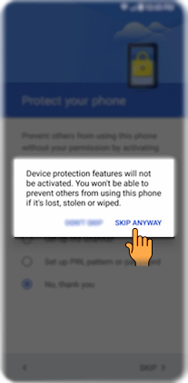 How to perform initial setup in Samsung Galaxy S8+(SM-G955)? | Samsung ...