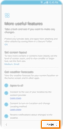 How to perform initial setup in Samsung Galaxy S8+(SM-G955)? | Samsung ...