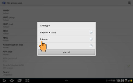 How to configure GPRS in Samsung Galaxy Tab2(GT-P3100)? | Samsung ...