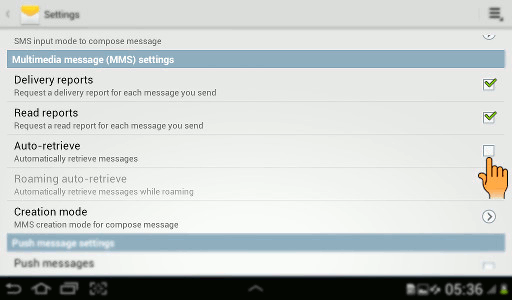 How to configure MMS Settings in Samsung Galaxy Tab 2 7.0(GT-P3100 ...